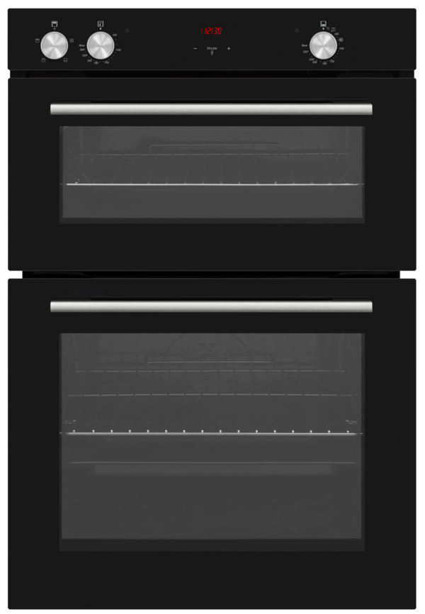 CATA 300 - 90cm Build In Column Double Oven Black | Cata